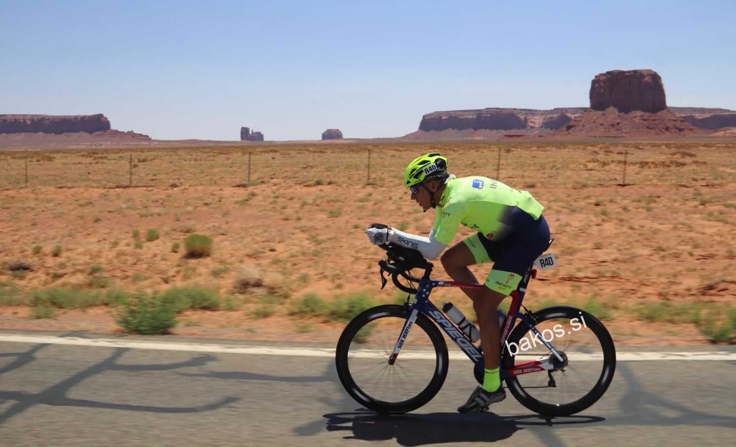 Marko Baloh zmagovalec dirke preko zahoda ZDA - Bakos