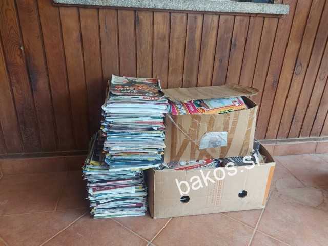 Branko zbira stari papir in zamaške za bolne otrok - Bakos