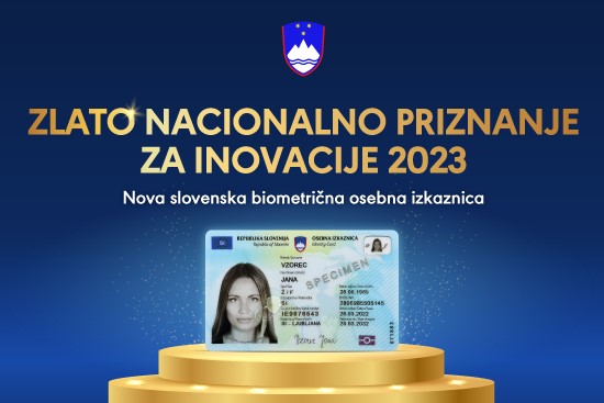 Slovenski biometrični osebni izkaznici zlata nacionalna nagrada za ...