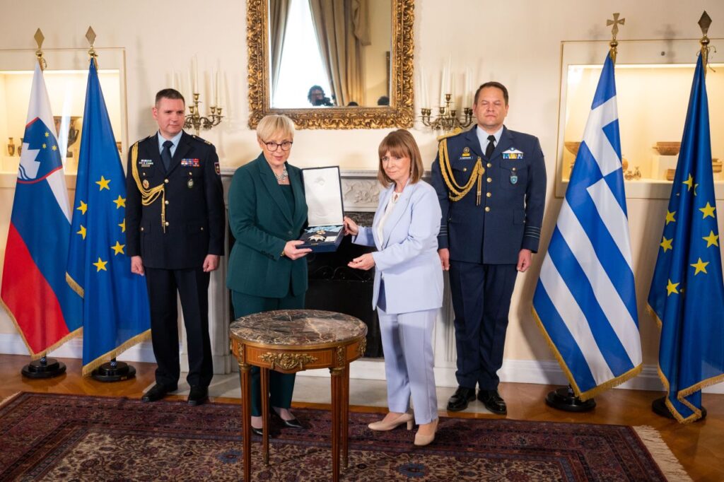Prizadevanja predsednic Republike Slovenije in Helenske republike za še ...