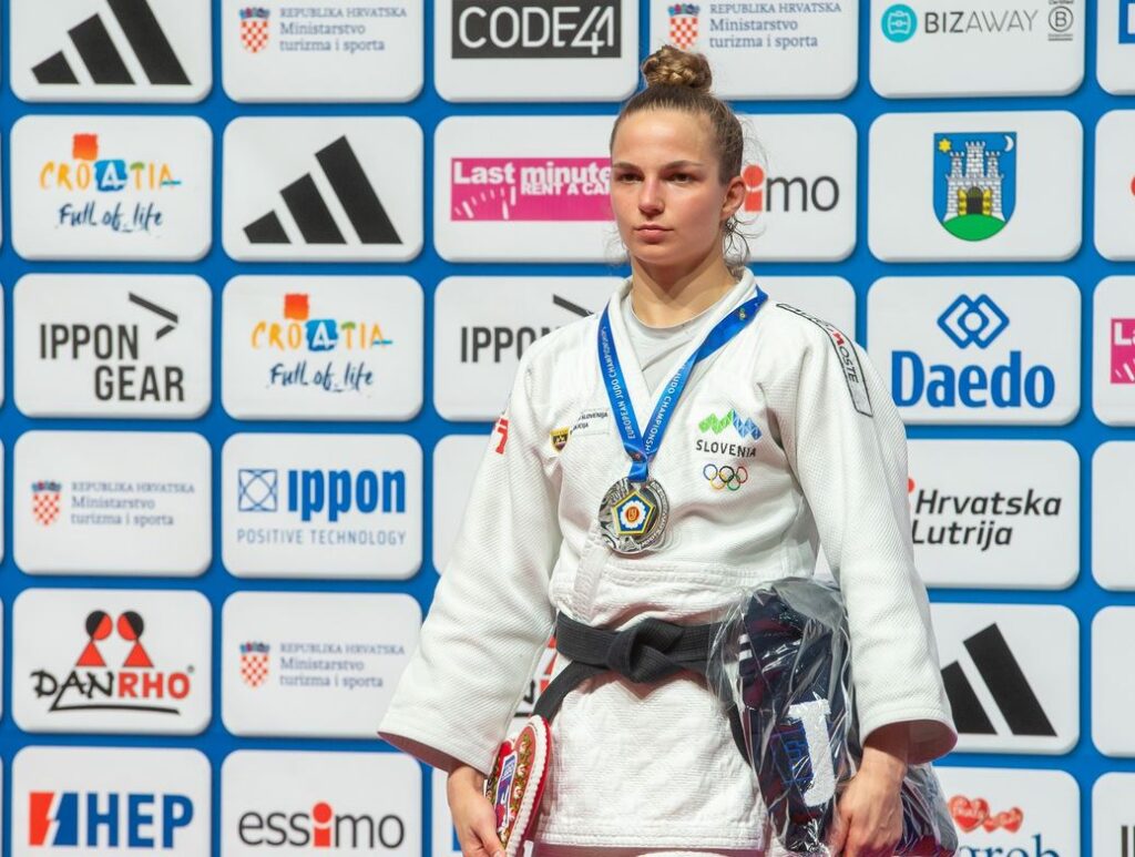 Slovenska judoistka Kaja Kajzer postala evropska podprvakinja - Bakos