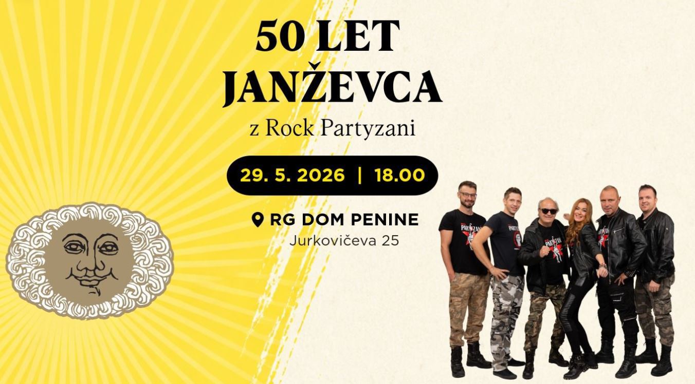 Rock Partyzani bodo nazdravili z „zlatim“ janževcem - Bakos